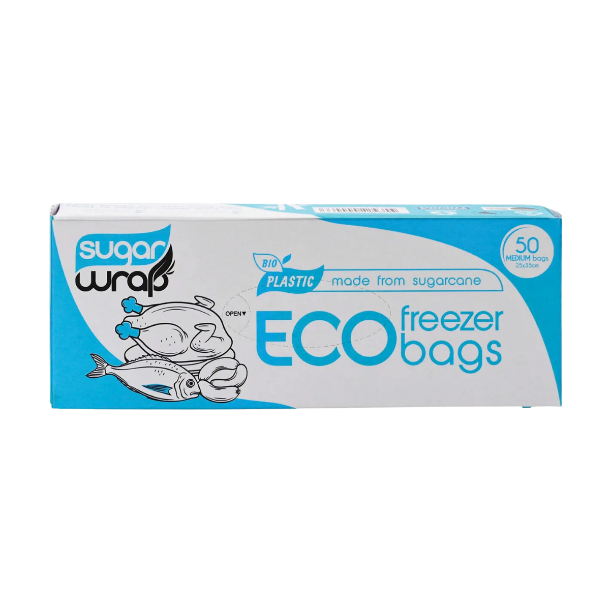 Eco Freezer Bags - 50 pk Medium – Healthy Focus