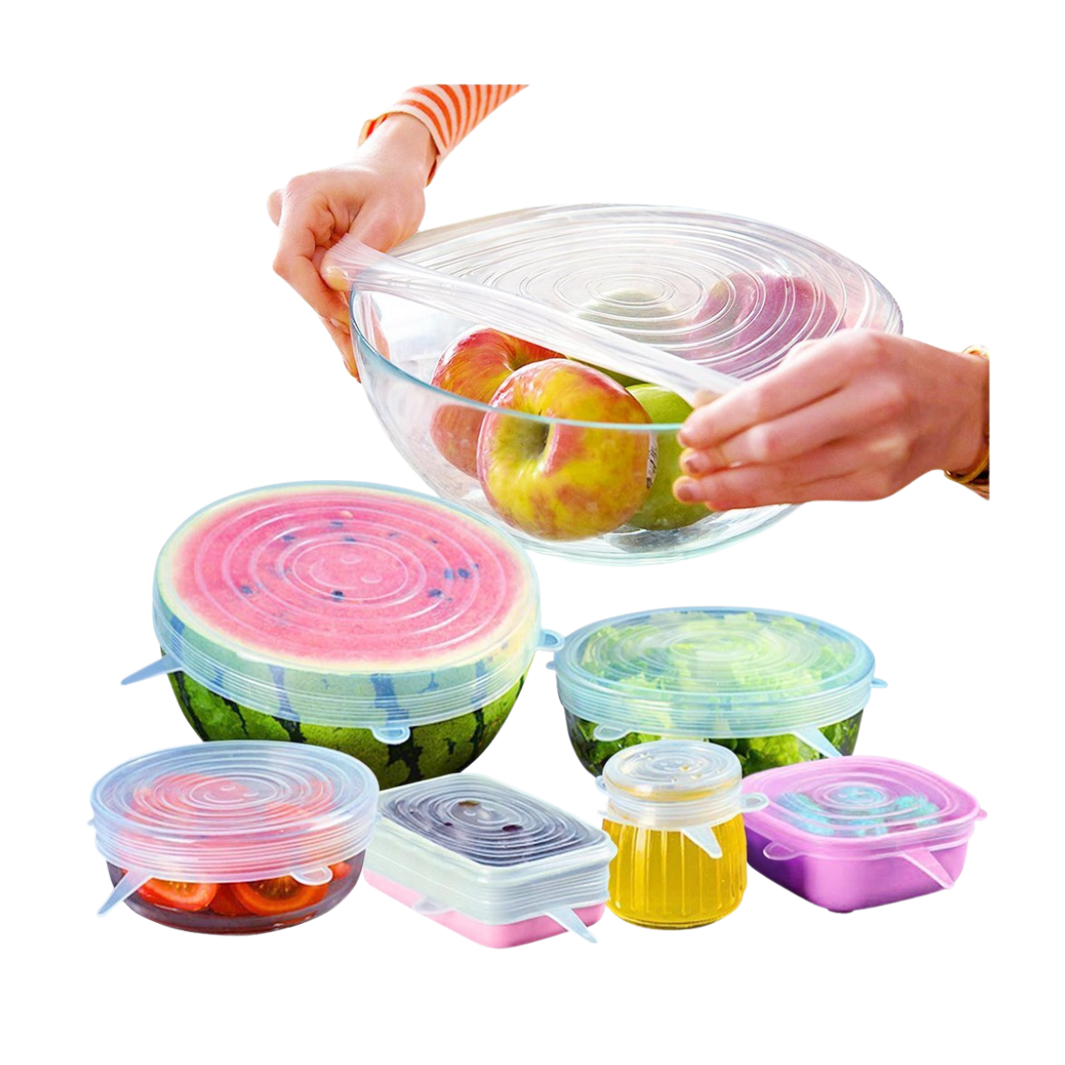 Silicone Flexi Fit Fresh Lids – Healthy Focus