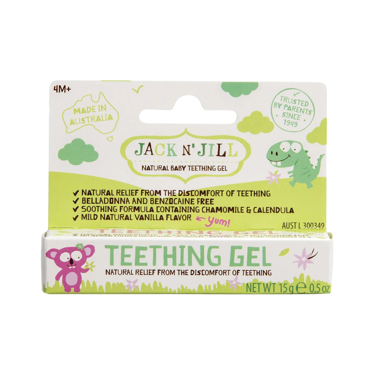Natural Baby Teething Gel - 15g – Healthy Focus
